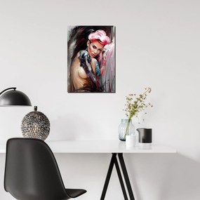 Gario Obraz na plátně Žena si zakrývá prsa - Dmitry Belov Rozměry: 40 x 60 cm