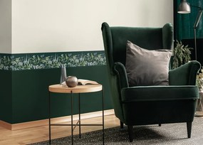 Samolepící bordura na zeď Květy Vikve na Brunšvické Zelené | 5 m x 13.8 cm | DWB8523