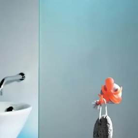 Spirella OCTOPUS dětský háček chobotnice oranžový / polyresin / samole