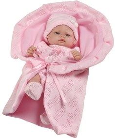 Berbesa Luxusní dětská panenka-miminko Valentina 28 cm