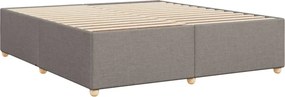 Rám postele bez matrace taupe 180 x 200 cm textil 3284754