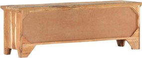 TV stolek 120 x 30 x 40 cm masivní akácie a recyklované dřevo 320380
