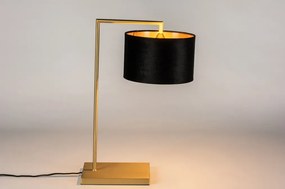 Stolní lampa Pallas Black and Gold Messe