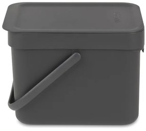 Brabantia 'Sort & Go' 6 L šedá 109720