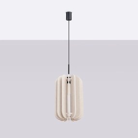Sollux Lighting Závěsná lampa MULA 27 béžová