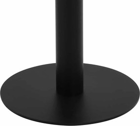 Bistro stolek tmavě hnědý 50 x 50 cm MDF 286428
