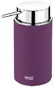 Nimco Pure - Dávkovač na tekuté mýdlo, fialová, chrom/plast PU 7031-50