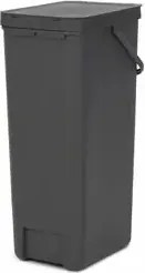 Brabantia Sort  Go Odpadkový koš 40 L tmavě šedá / s rukojetí / plast