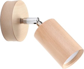 Sollux Lighting Nástěnné svítidlo BERG přírodní dřevo