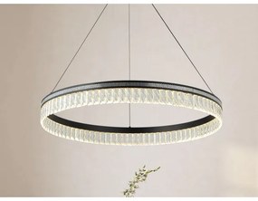LED Stmívatelný křišťálový lustr na lanku THALIA LED/55W/230V 3000-6000K + DO