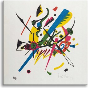Moderní obraz Kandinsky Malé světy Abstraktní umění na plátně 80x80