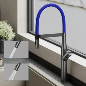 design kuchyňská baterie DOPORRO Turnix - šedá