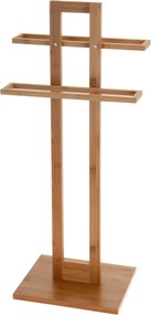 Koupelnový věšák na ručníky BAMBOO, 2 ramenný