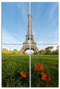 Obraz na plátně - Ráno v Paříži - obdélník 736C (120x80 cm)
