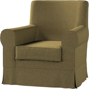 Potah na křeslo IKEA Ektorp Jennylund barva zelená látka pletený vzor