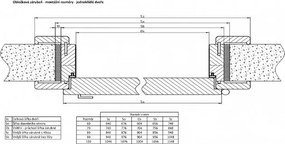 Zárubně RADEX SUKATÉ regulovatelné CZ OSU/R