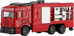 TEDDIES Hasičské auto / Zpětné natažení / 13-16x5 cm