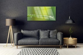 Plexisklo-obraz Kapka Rosy na Trávě 100x50 cm