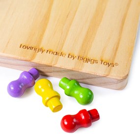 Bigjigs Toys Dřevěná halma