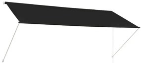 Zatahovací markýza 300 x 150 cm antracitová 143761