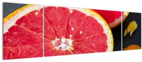Obraz rozkrojených grapefruitů (170x50 cm)