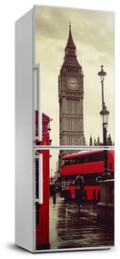 Wallmuralia Samolepící nálepka na ledničku Big Ben Londýn 60x180 cm