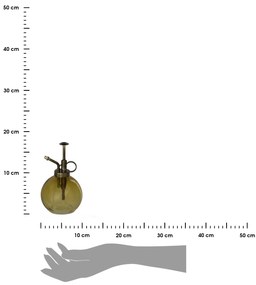 Skleněný rozprašovač Retro, 0,4 l, zelená