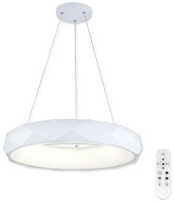 Top Light - LED Stmívatelný lustr na lanku APOLO LED/45W/230V bílá + DO