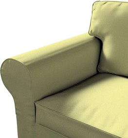 Potah na pohovku IKEA  Ektorp 3-místná, nerozkládací barva zelená látka lesklé, sametová