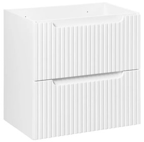 COMAD Závěsná skříňka pod umyvadlo - NOVA 82-60-2S white, šířka 60 cm, matná bílá