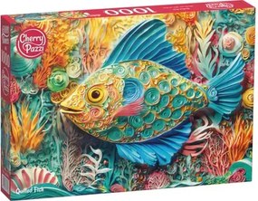 CHERRY PAZZI Puzzle Papírová ryba / 1000 dílků