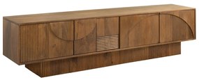 Massive home | Televizní stolek Art Deco 200cm masiv hnědé mango
