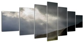 Obraz blížící se bouřky (210x100 cm)