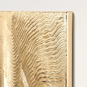 Ručně malovaný obraz 88x118 cm Metallic Champagne – Malerifabrikken