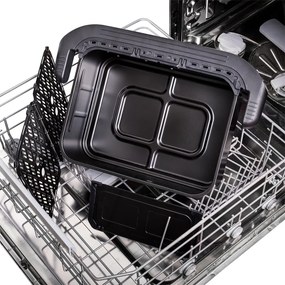 TESLA AirCook DualHeat QD575 XXL - multifunkční duální digitální horkovzdušná fritéza