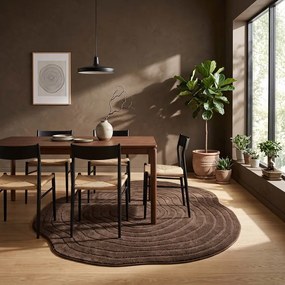 Hnědý koberec 160x230 cm Pebble – ESTE