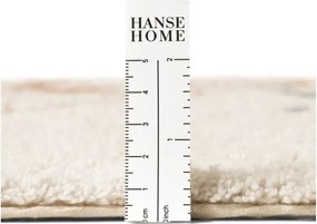 Krémový pratelný/ručně tkaný bavlněný dětský koberec 140x200 cm Snuggle Leander – Hanse Home
