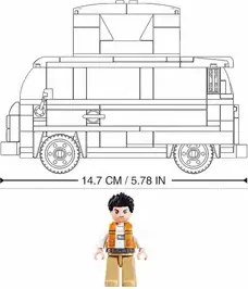 Sluban Model Bricks M38-B1192 Obytný vůz TS-2 v měřítku 1:35