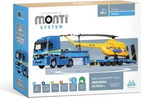SEVA Stavebnice Monti System MS 58.3 Helitransport MI-2 Mercedes Actro