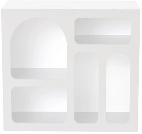 Kalune design Konzolový stolek LESA bílý