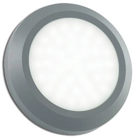 ACA DECOR Fasádní LED svítidlo Round Šedá