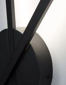LED nástěnné svítidlo Reslin 24.5 černé