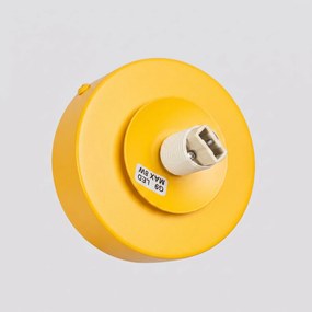 Sollux Lighting Nástěnné svítidlo YOLI 1 žluté s vypínačem