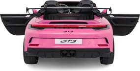 Elektrické autíčko Porsche 911 GT3 STRONG MP4 růžové