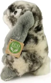 RAPPA Plyšový králík šedý 19 cm / ECO-FRIENDLY / od 0 měsíců