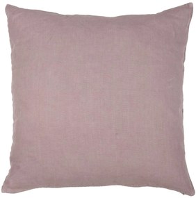 IB LAURSEN Lněný povlak na polštář Malva 50x50 cm, růžová barva, fialová barva, textil