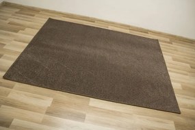 Metrážový koberec Wembley 494 hnědý