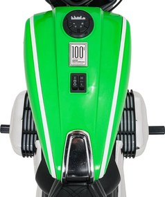 Elektrická motorka BMW R18 zelená