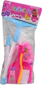 Úklidová sada Malá uklízečka / Dětská úklidová sada / Plast / 6 ks / o
