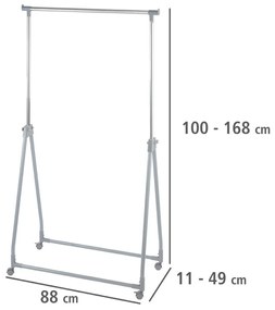 Věšák na oblečení - věšák na kolečkách, WENKO